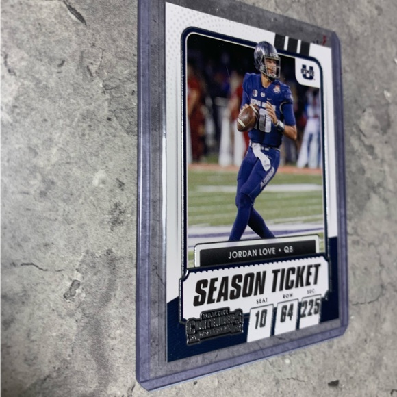 Panini | Games | Jordan Love Rookie Card Collage Uni Rc 220 Green Bay ...